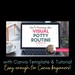 4-step Custom Potty Routine Visual Schedule: Canva Template & Step-by ...