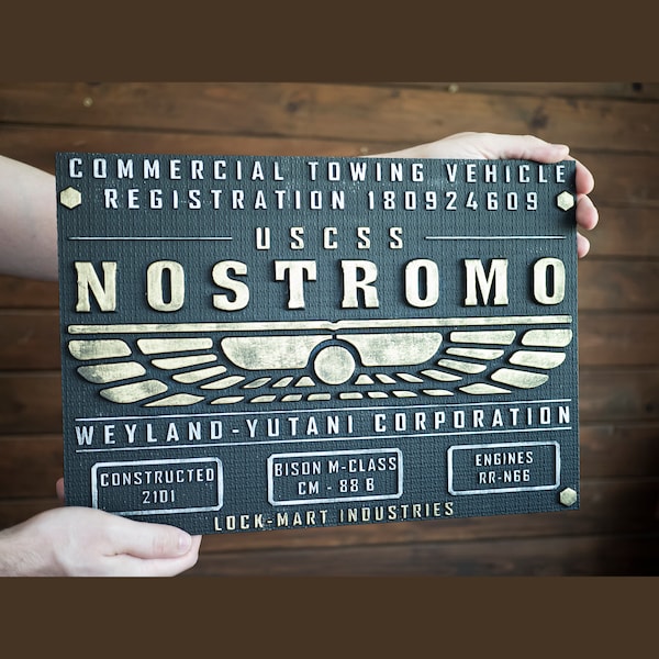Nostromo - Etsy