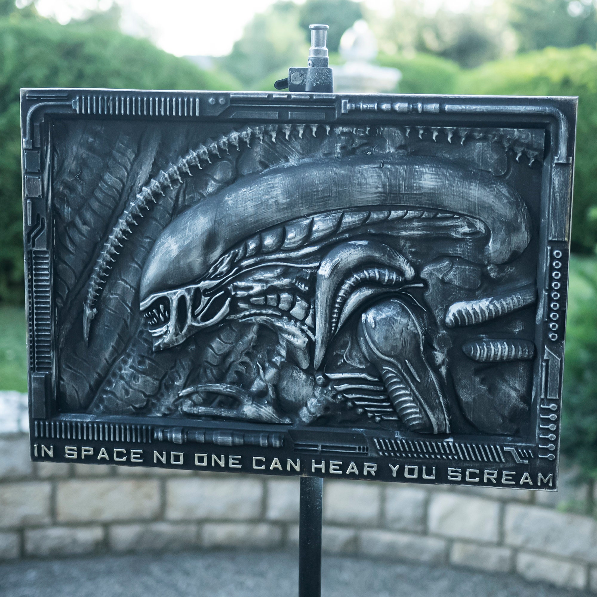 Aliens Xenomorph Nostromo 3D Sign - Etsy