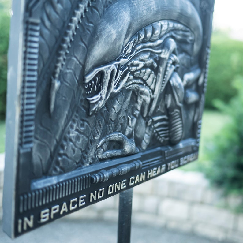 Aliens Xenomorph Nostromo 3D Sign - Etsy