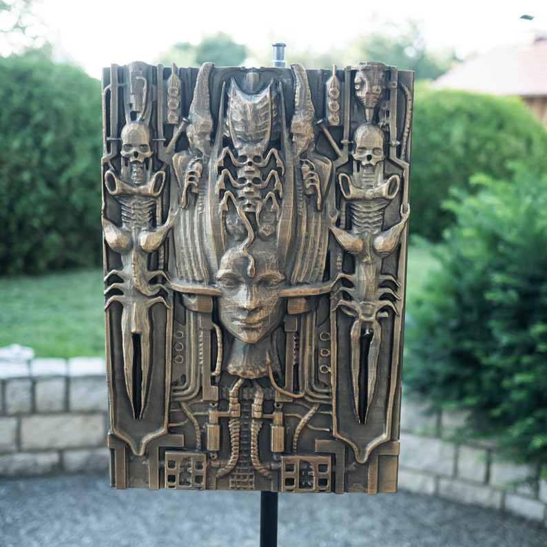 Aliens Nostromo Giger 3D Sign - Etsy