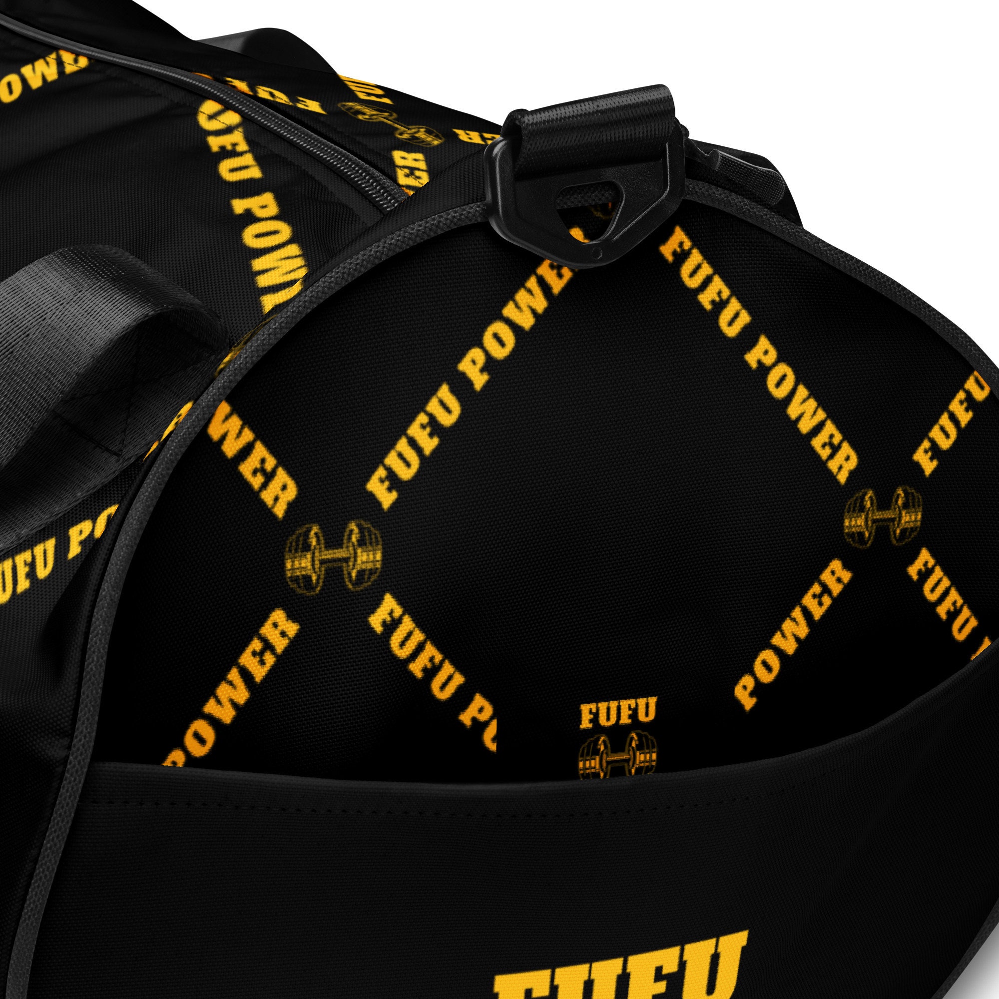 Fufu Power Gym Duffle Overnight Bag - Etsy