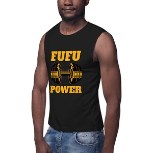 Fufu Power Muscle Shirt - Etsy