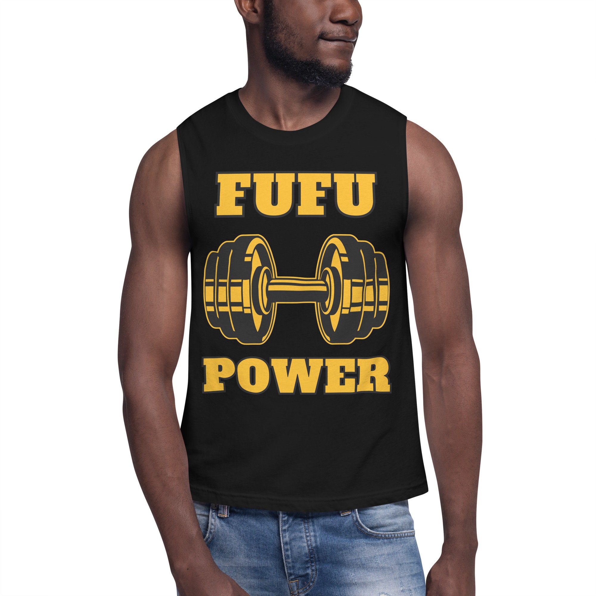 Fufu Power Muscle Shirt - Etsy