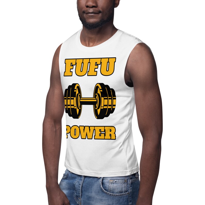 Fufu Power Muscle Shirt - Etsy
