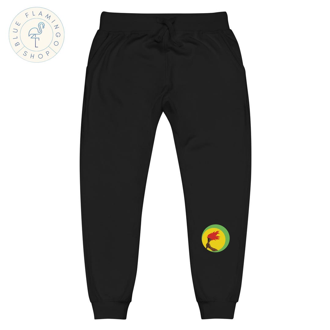 Zaire Flag Flame Men's Sweatpants - Etsy