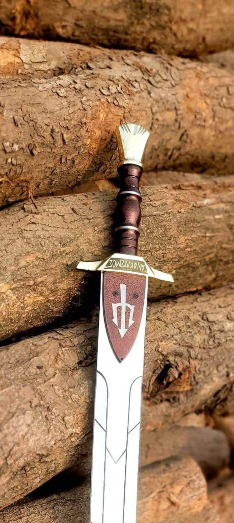 Hand-forged Barbarian Style Conan Father Sword | Full Tang Fantasy ...