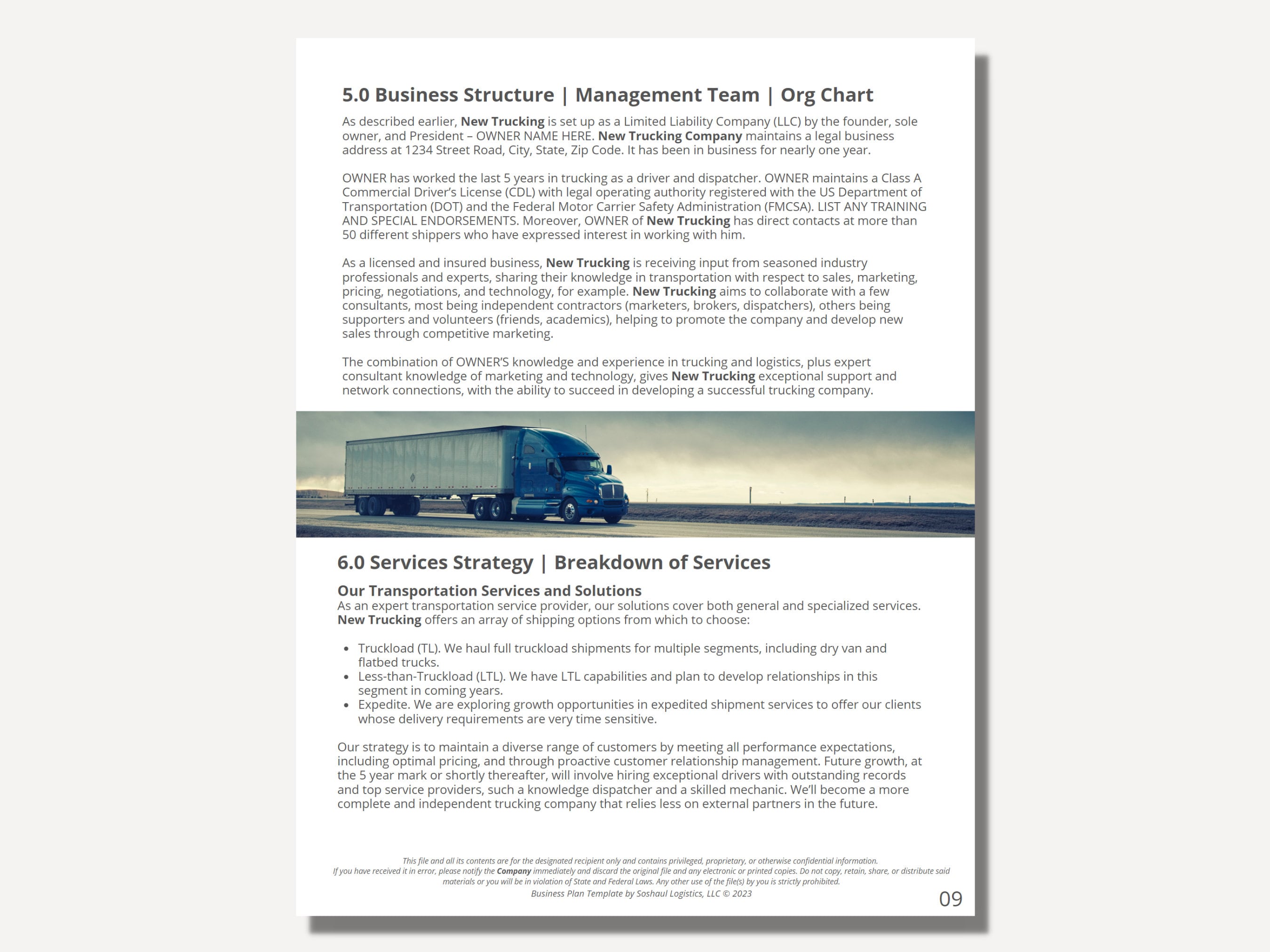 The Definitive "all-in-one" Business Plan Guide - Example for Starting ...