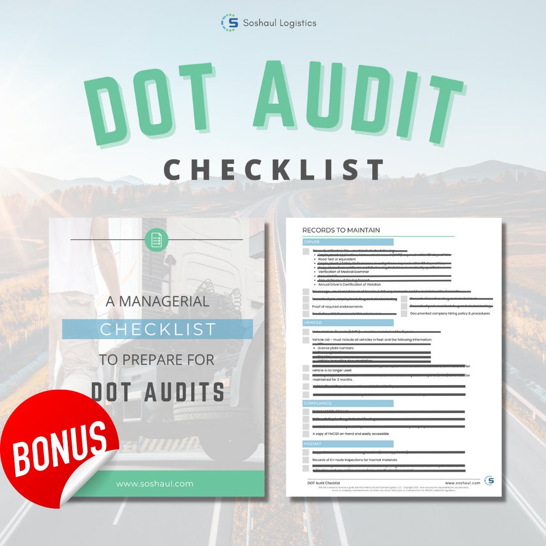 The Trucking Operations Starter Bundle - Etsy