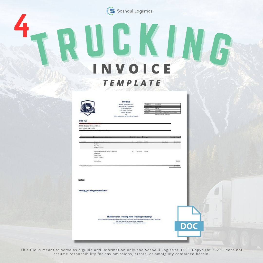 The Trucking Operations Starter Bundle - Etsy