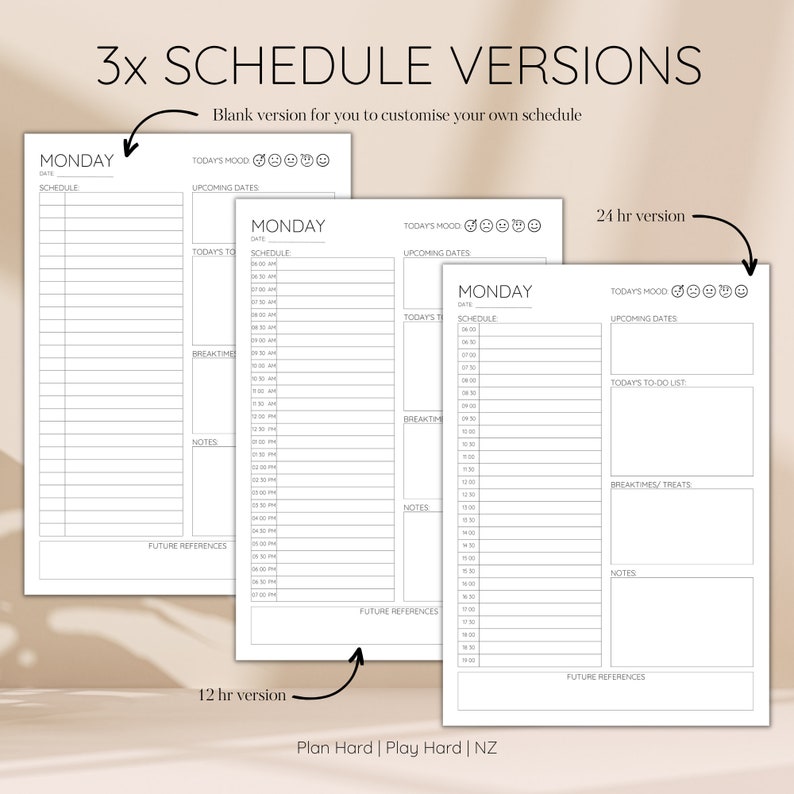 Printable Study Planner Digital Study Planner Exam Preparation Exam ...