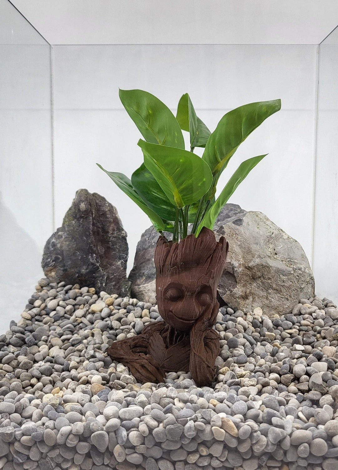 Guardians of the Galaxy Groot Aquarium and Terarrium Decoration Unique ...