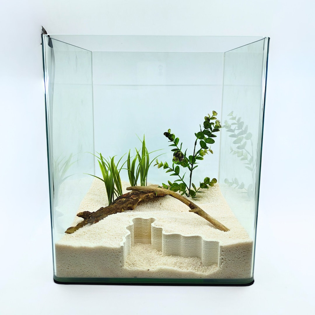 Lemsano Cliff Nature-inspired Aquarium & Terrarium Decoration for ...