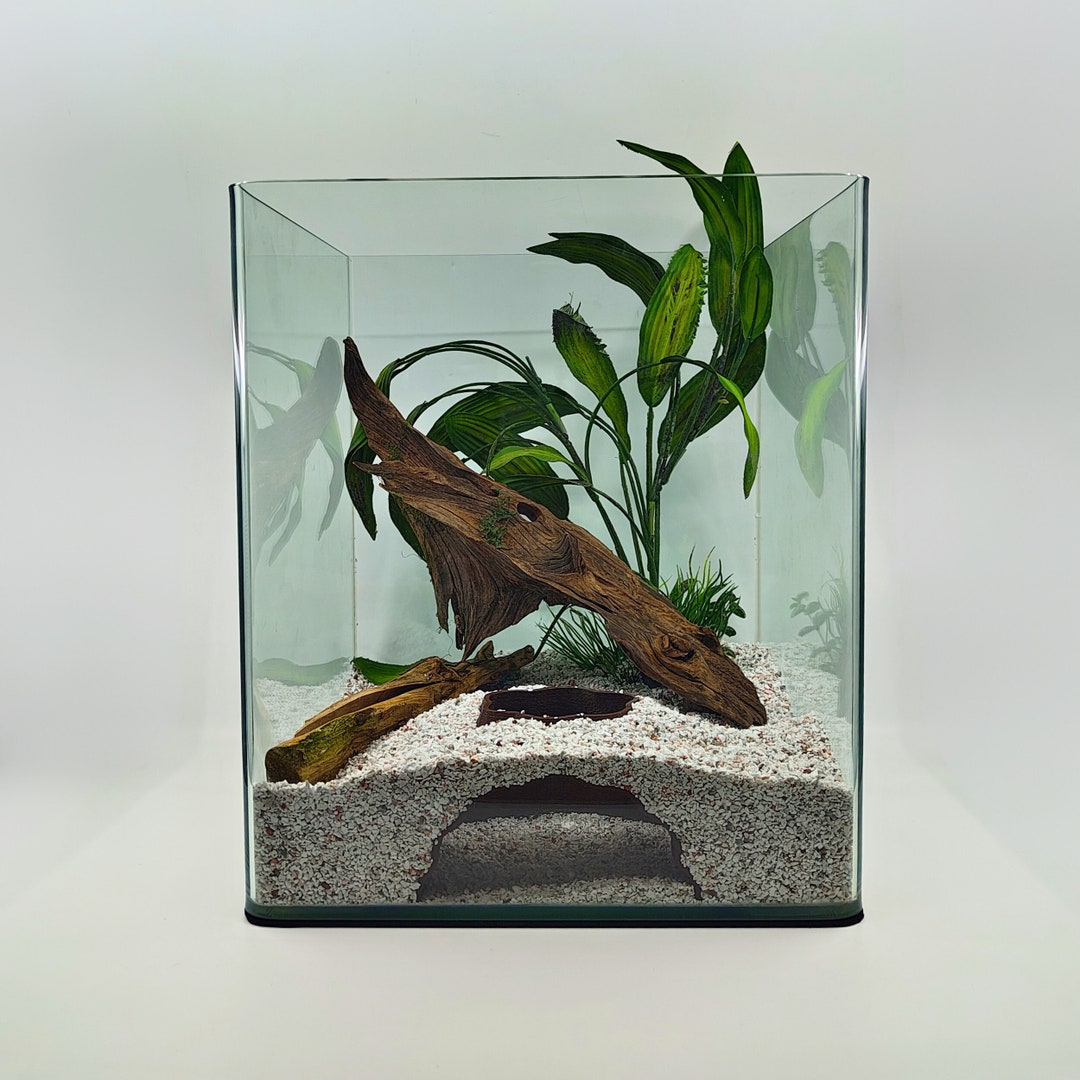 Secret Underground Cave: Perfect Hiding Spot for Shrimps, Betta Fish ...