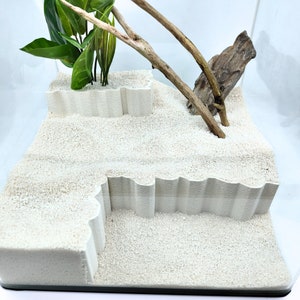 L-shaped Nature's Wonder: Aquatic/terrarium Cliff Decoration ...