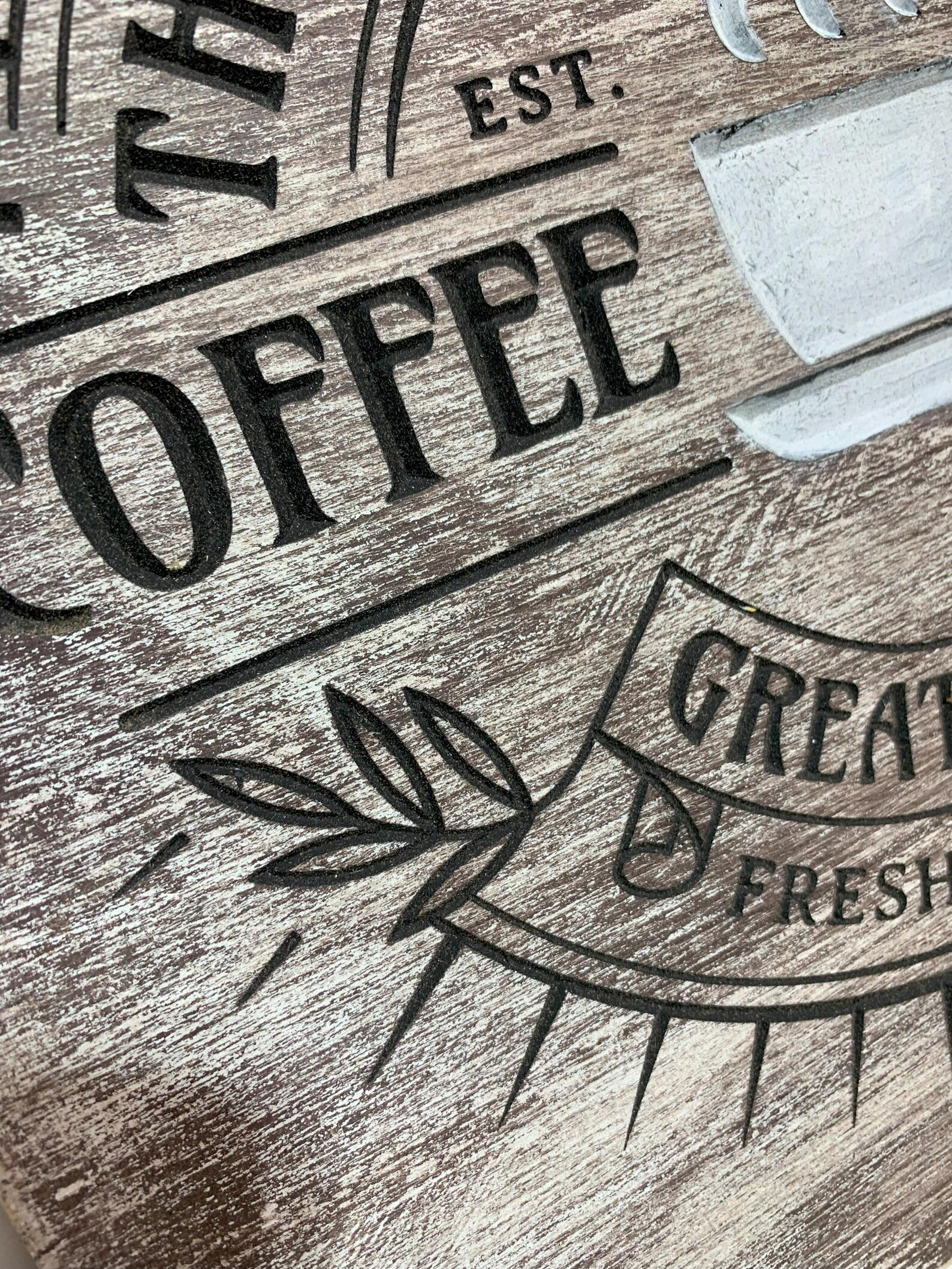 Handcrafted Wooden Coffee Station Sign - Etsy