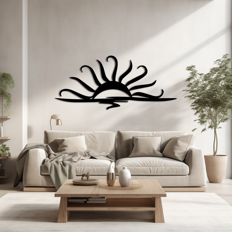 Sun Metal Wall Art - Etsy