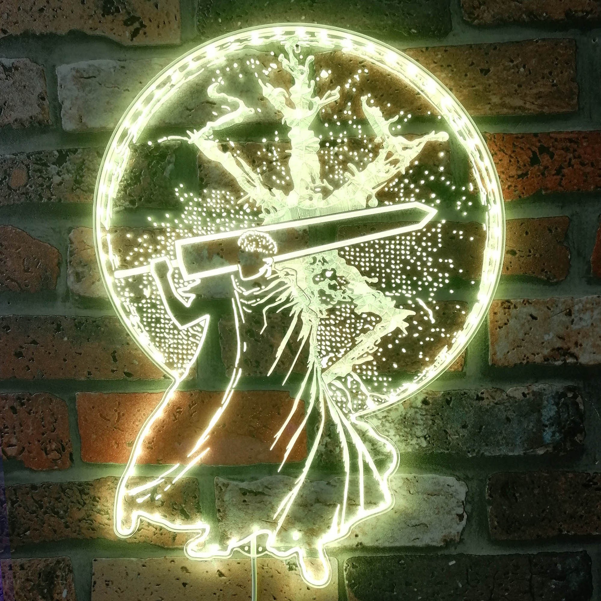 Custom Anime 3D Light Wall Sign, Anime Game Room LED Sign, Color ...