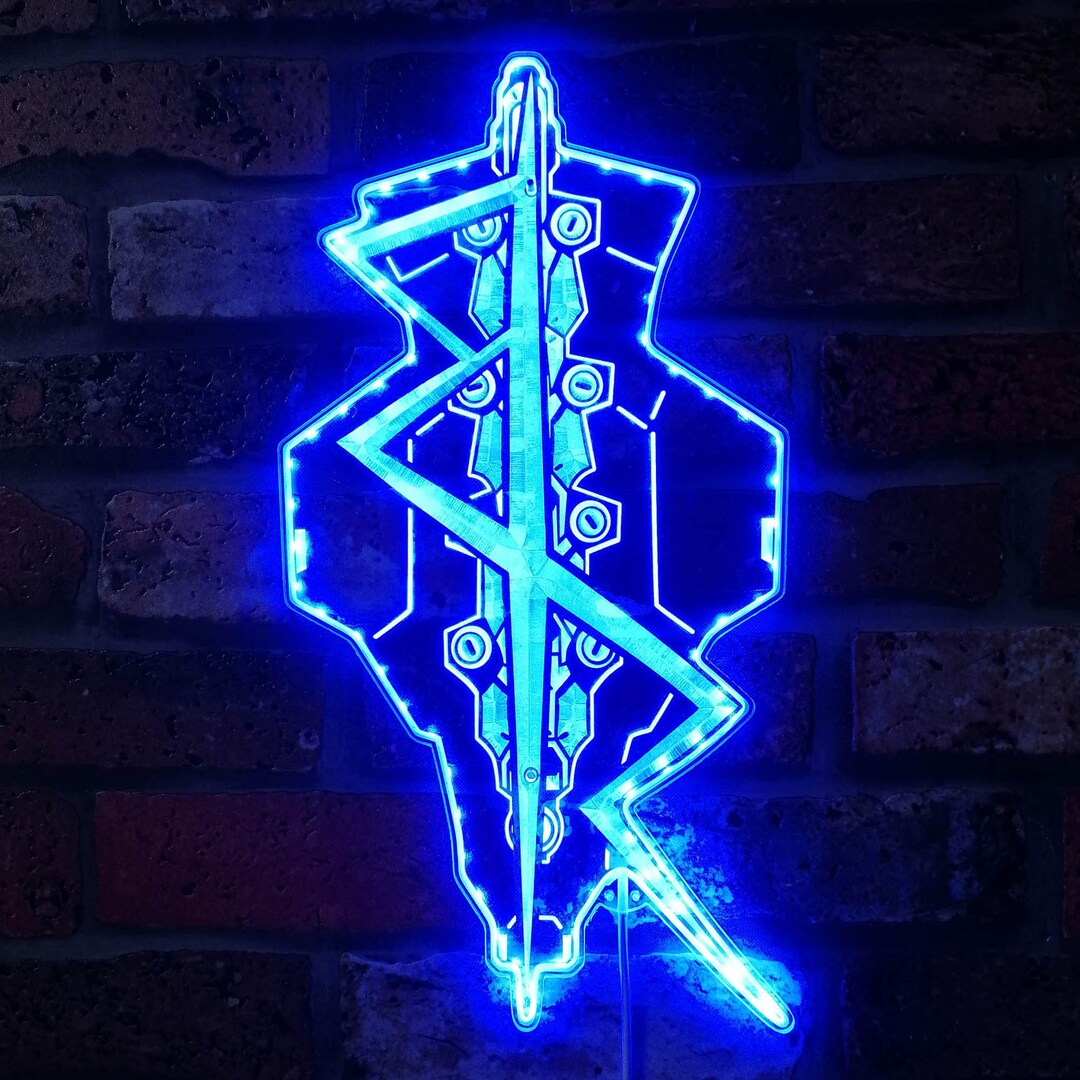 Cyberpunk Edge David 3D Light Wall Sign Cyberpunk Game Room - Etsy UK