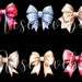 Ribbon Bow Clipart Bundle Watercolor Ribbon Bow Watercolor Png ...