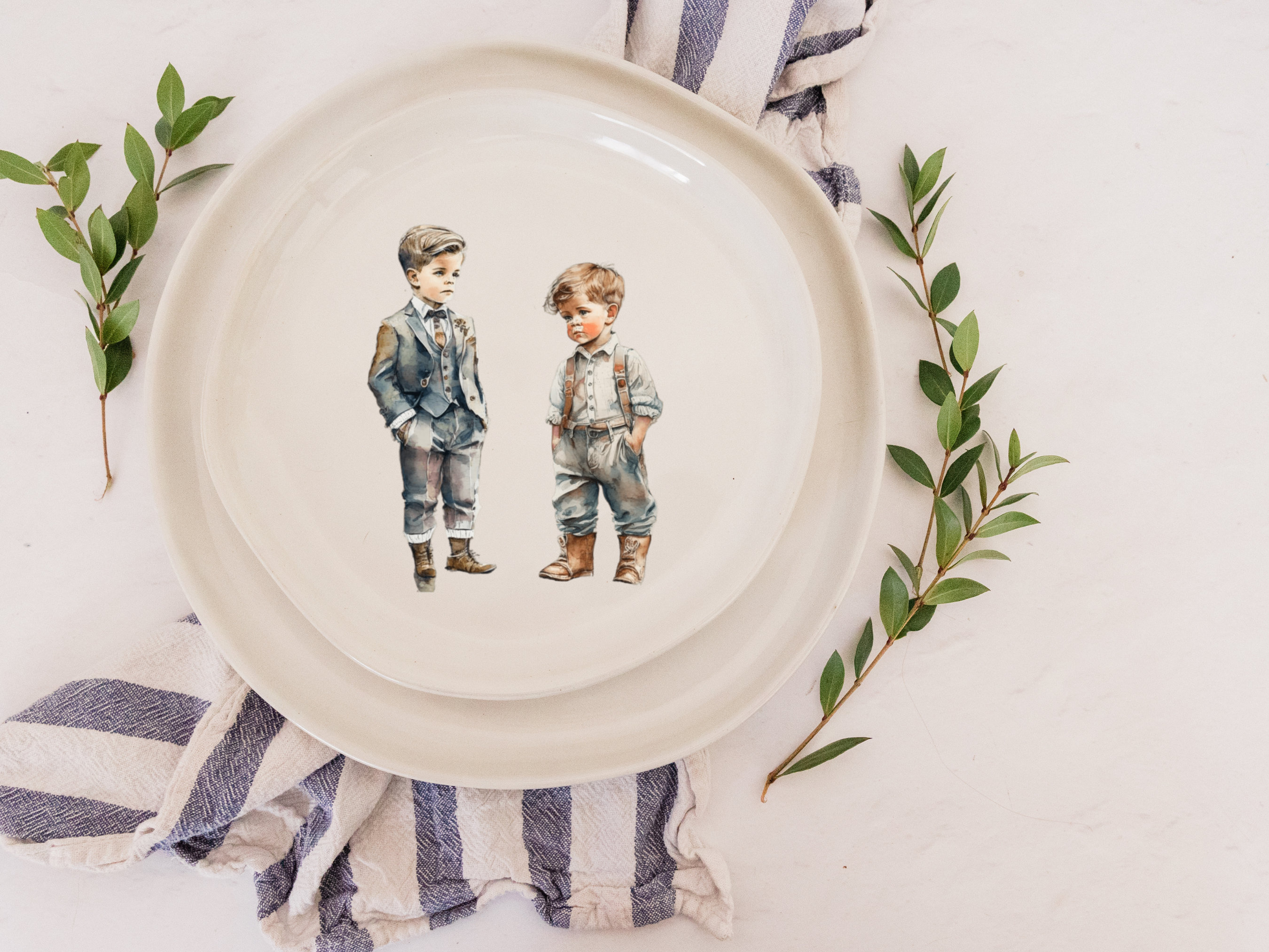 Vintage Boy Clipart Bundle | Vintage Boy Digital Image | Junk Journal ...