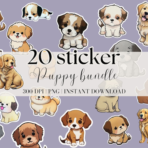 Stickers de perros - Etsy México