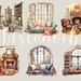 Vintage Library Clipart Book Clipart Watercolor Book Png Vintage Books ...