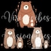 Mama Bear and Baby Bear Clipart Mom and Baby Png Cute Clipart for ...