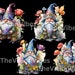 Gnome Clipart Bundle Watercolor Gnomes Clipart Gnomes Png - Etsy