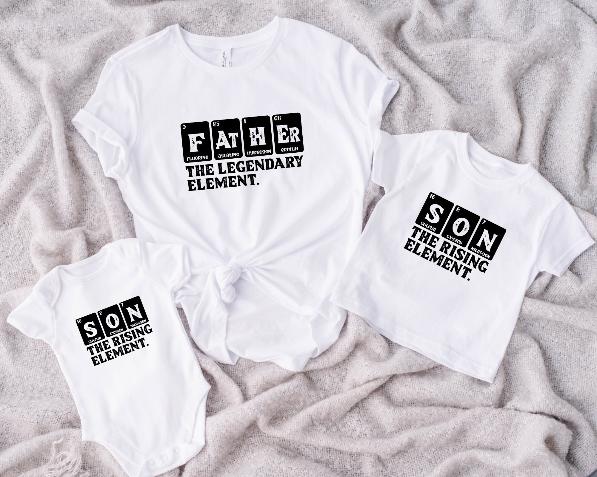 Father and Son Matching Shirts, Dad and Baby Tshirts, Father the ...