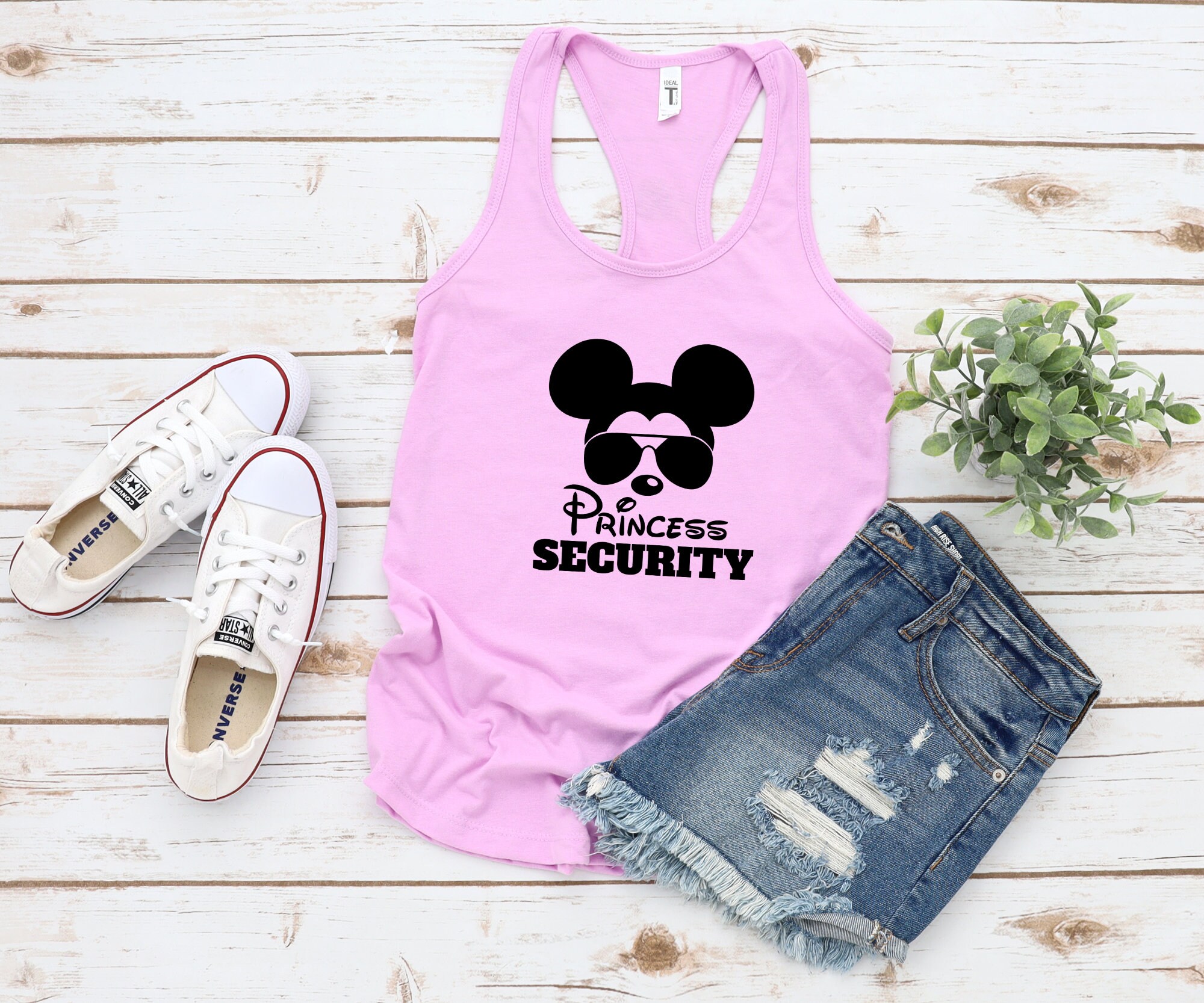 Disney Princess Security Tank Top Disney Woman Tank Disney - Etsy
