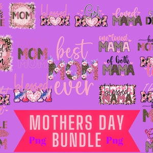 MOTHER'S DAY MEGA Bundle, Mom Png Bundle, 140 Designs, Heather Roberts ...