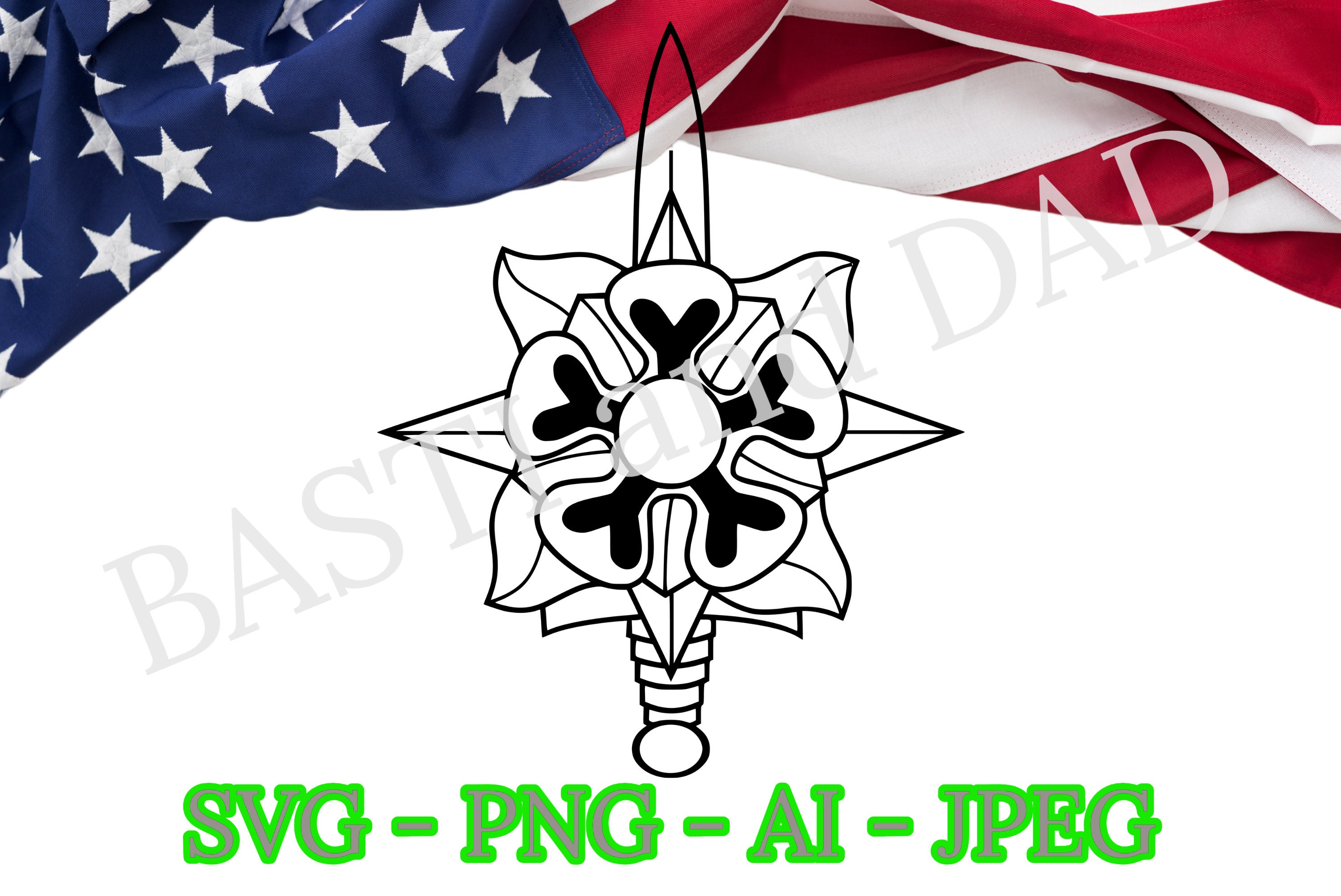 US Army Military Intelligence Logo SVG PNG Ai and Jpeg - Etsy UK
