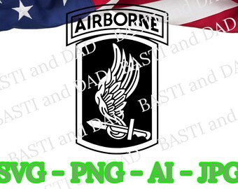 173rd Airborne Brigade Svg File - Etsy