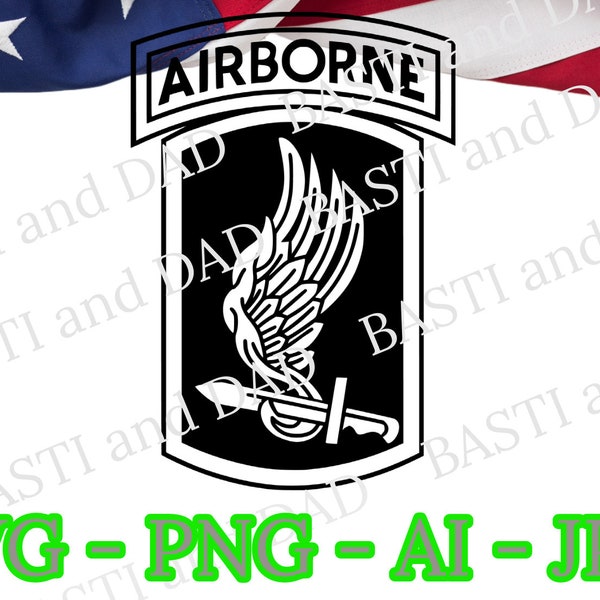 173rd Airborne Brigade Svg - Etsy