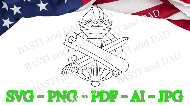 Army Civil Affairs Branch Insignia Svg, Civil Affairs US Army SVG, Png ...