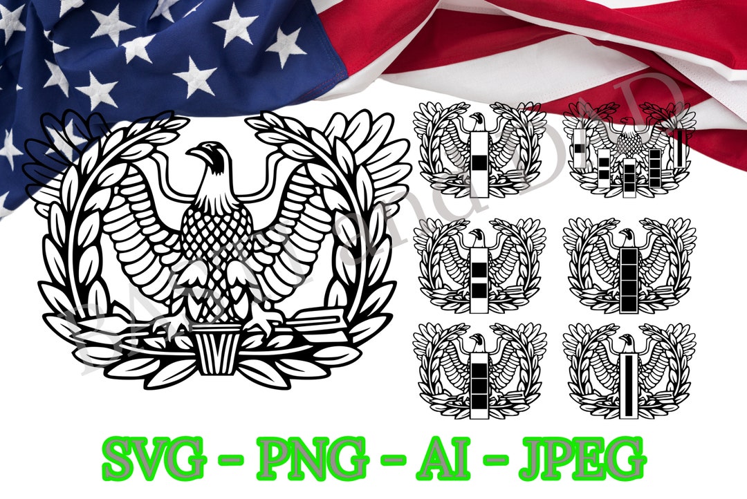 US Army Warrant Officer Rising Eagle Logo SVG, PNG, Ai and Jpeg ... US Army Warrant Officer Rising Eagle Logo SVG, PNG, Ai and Jpeg ...