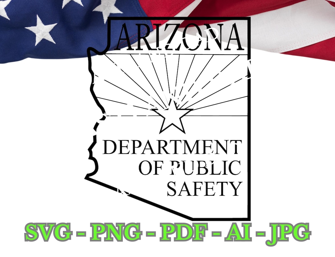 Arizona Department of Public Safety Badge, Arizona State Trooper Patch ...
