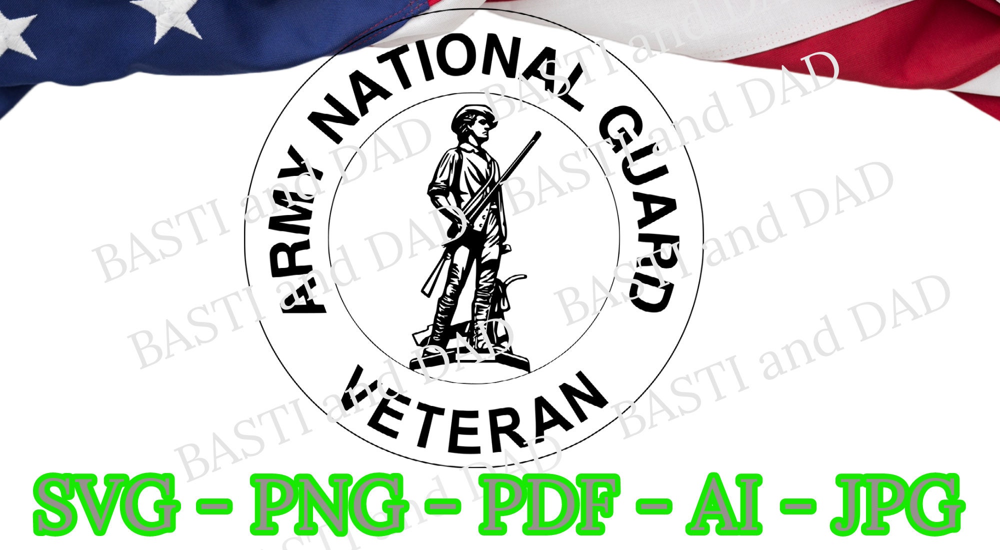 Army National Guard Veteran SVG PNG Ai and Jpeg Texas Guard - Etsy