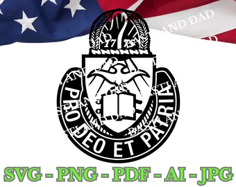 Army Chaplains Corps Branch Insignia| SVG PNG JPG - Etsy