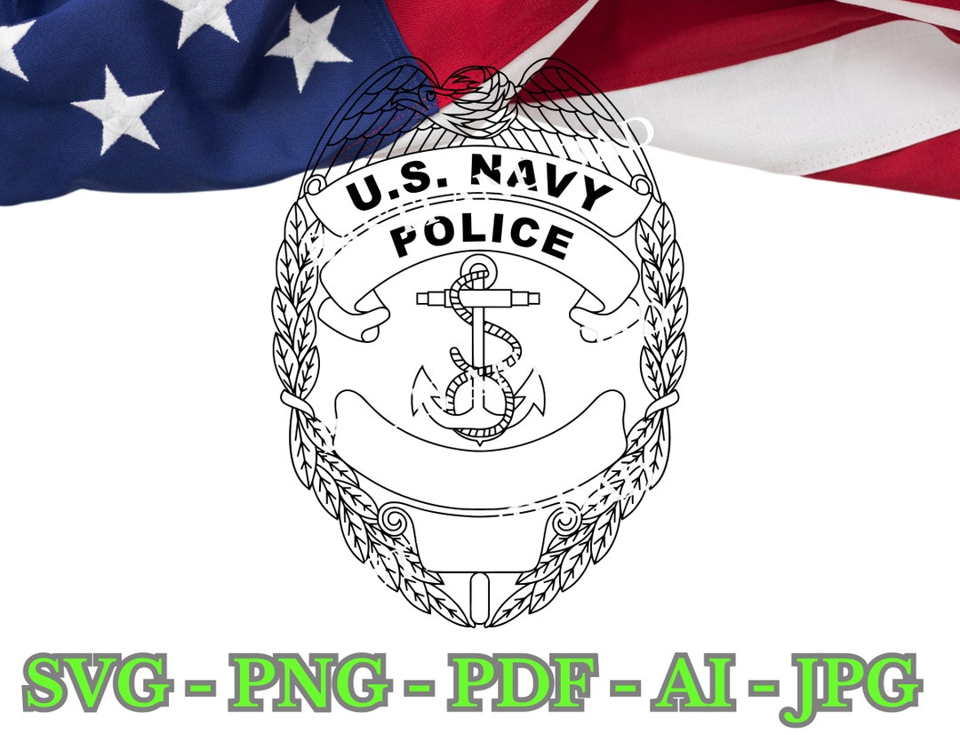 US Navy Police - Security MP Rating Badge - Digital Download Svg Vector ...