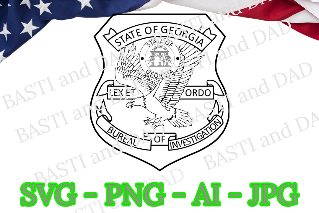 Georgia Bureau of Investigation Logo, Georgia State Law Enforcement ...
