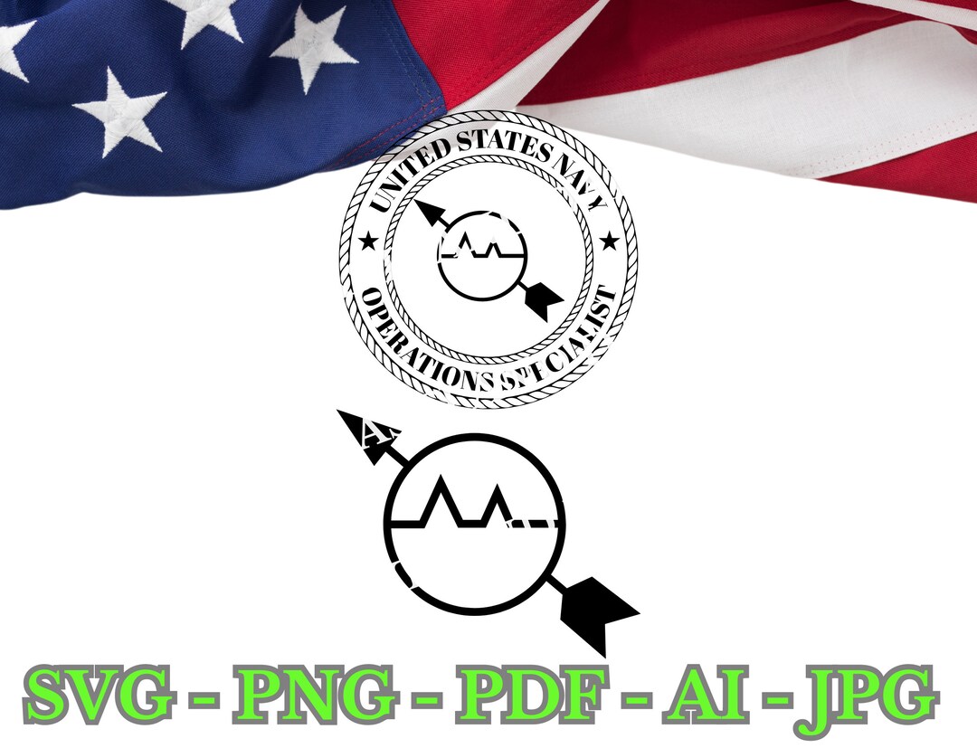 US Navy Special Operations OS MOS Svg, Png Ai and Jpg, Digital Download ...
