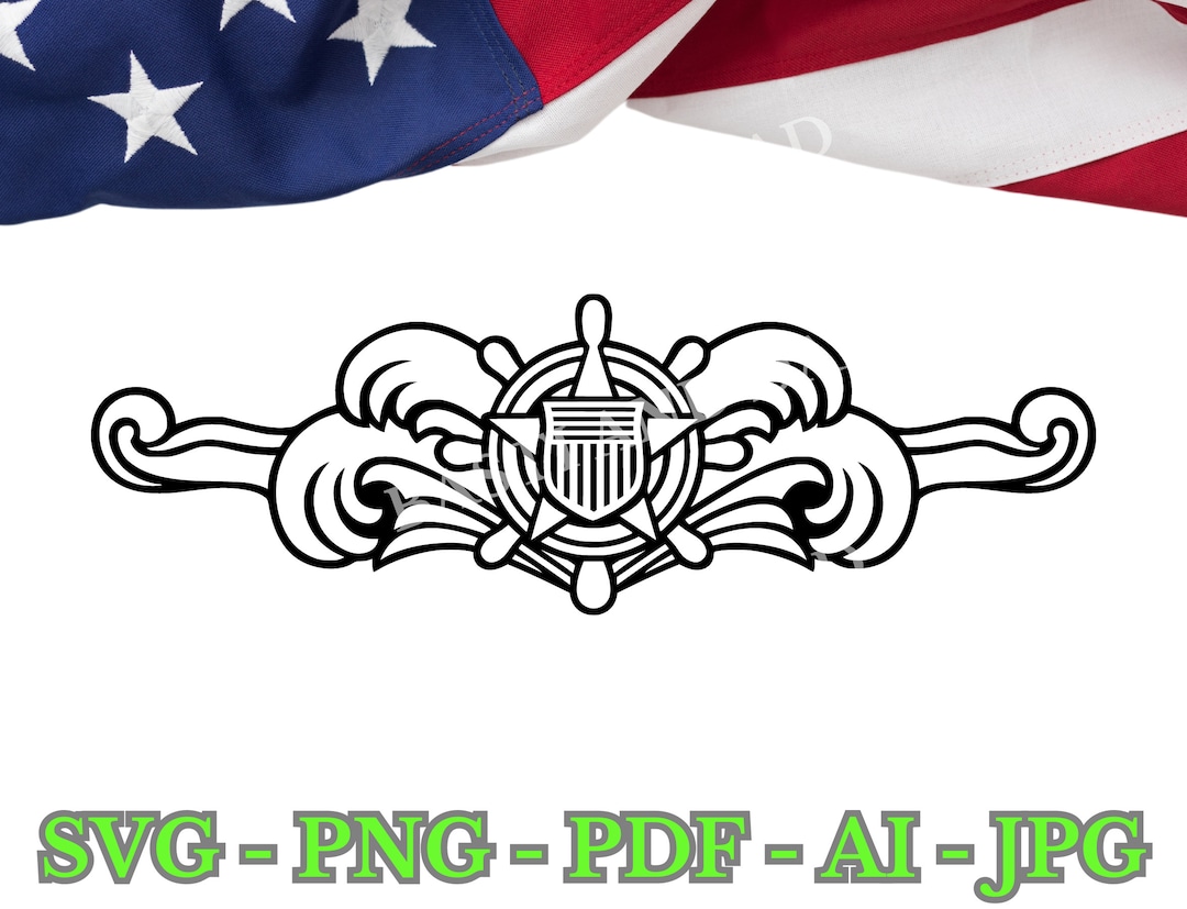Coast Guard Cutterman Insignia Svg, Semper Paratus Afloat Pdf, USCG ...