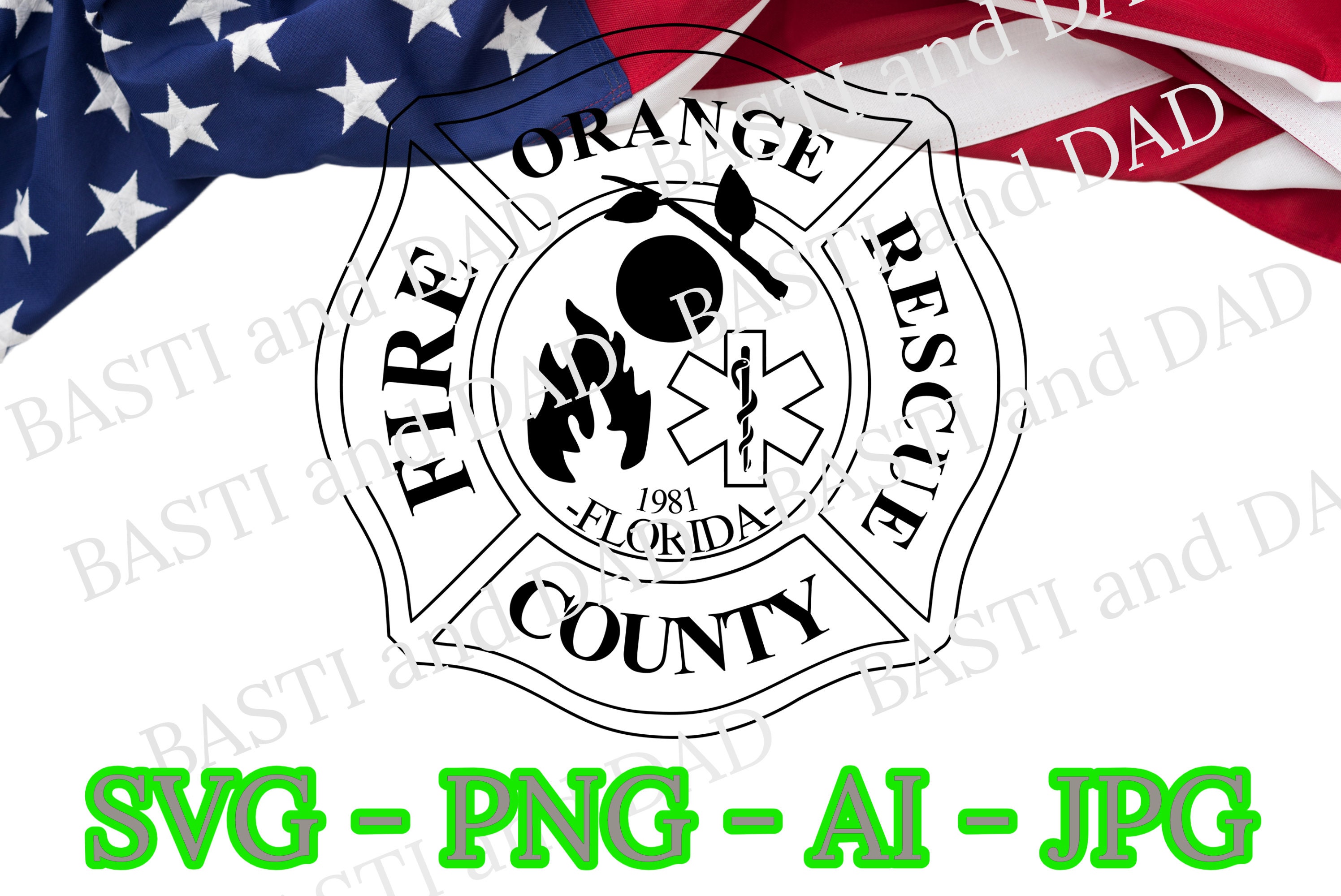 Orlando Fire Department Logo