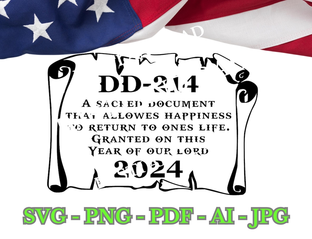 Custom DD214 Alumni Svg, Veteran DD-214 Vector Dd-214 Png, Instant ...