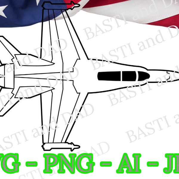 F 18 Fighter Jet Svg - Etsy