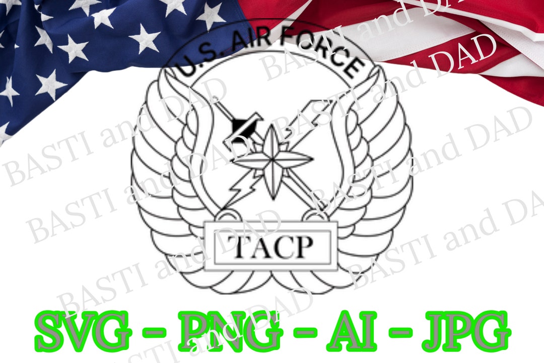 US Air Force Tactical Air Control Party T.A.C.P Logo Svg, Png, Ai and ...