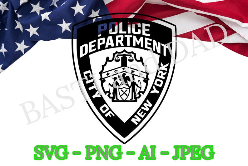 New York Police Department Logo Svg, NYPD Svg, New York Police Officer ...
