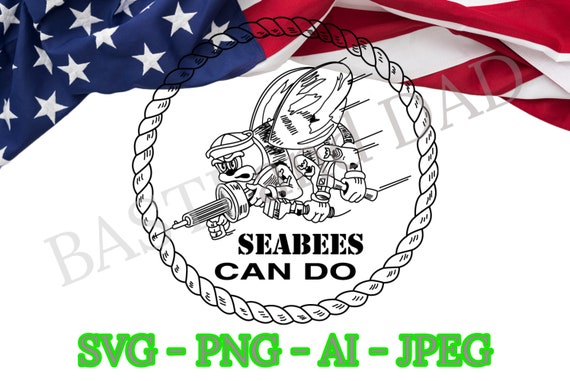 Fighting Seabees Logo